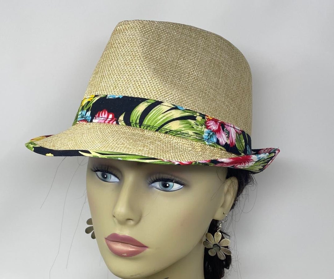 Hawaiian Style Fedora. Perfect Hat for Both Male & Female. This Fedora ...