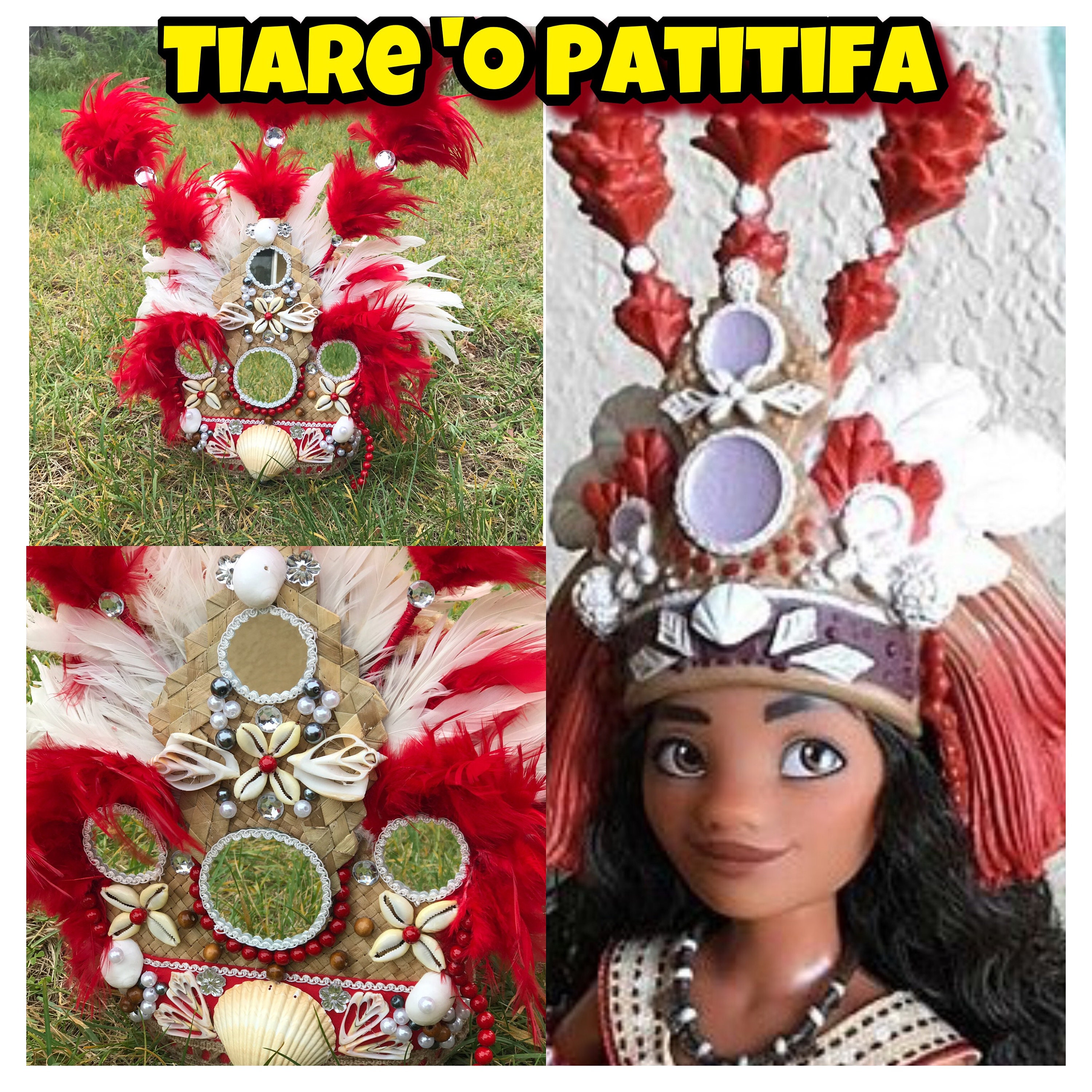 Moana's Kuiga Moana Movie Samoan Princess Crown | Etsy