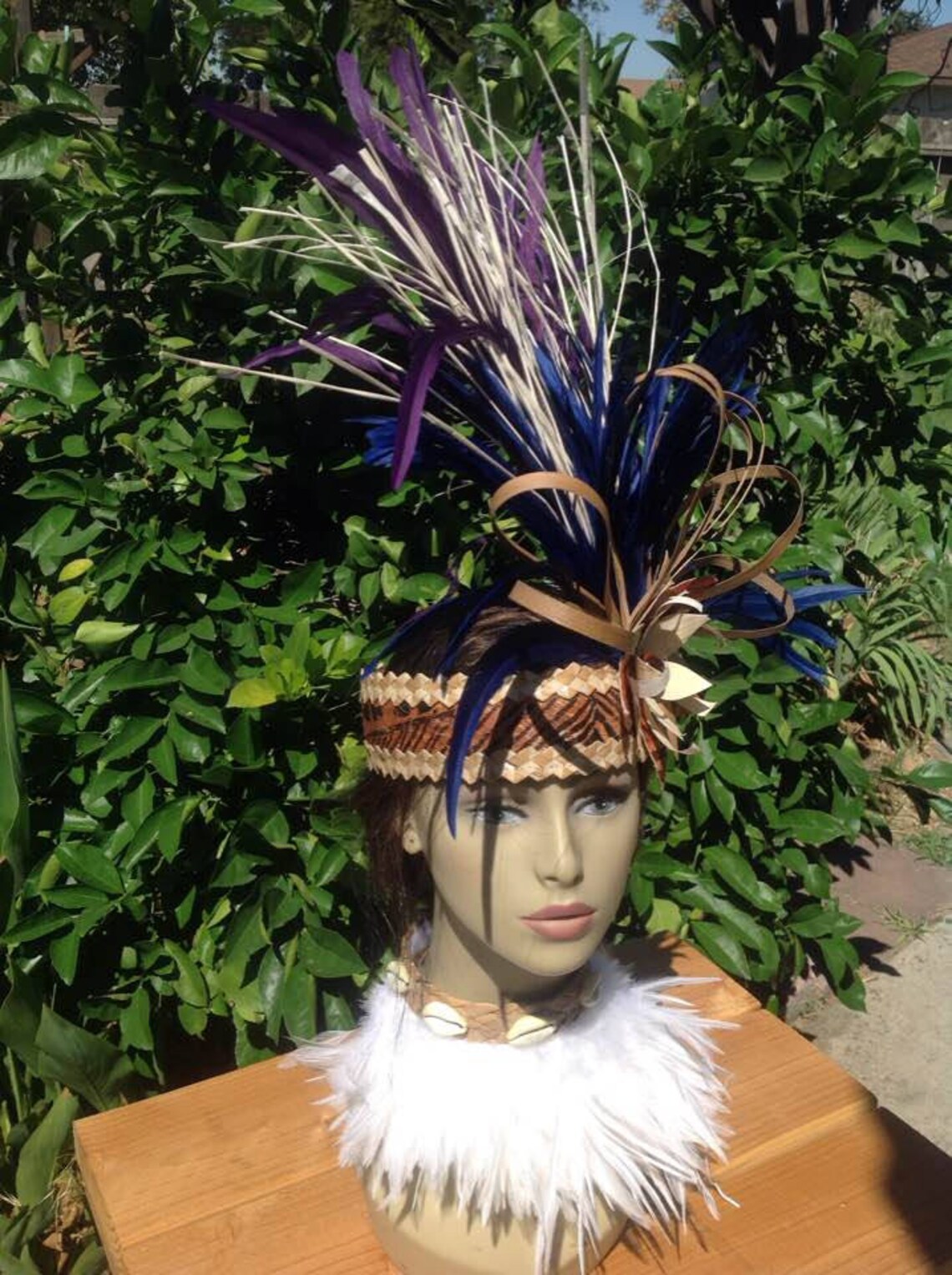 Cook Islands & Tahitian Costume Headpiece. - Etsy