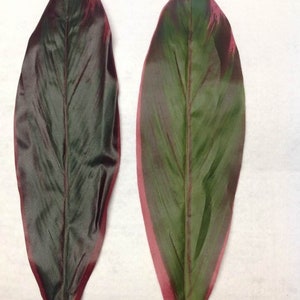 Tropical Silk Ti Leaf Bun Wrap. Braided Ti Leaf Bun Wrap. Perfect for ...