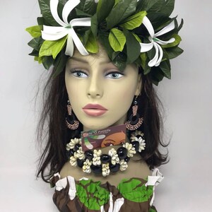 Tiare 'O Patitifa Tropical Tiare Maile Headpiece. Our Very Own Tiare ...