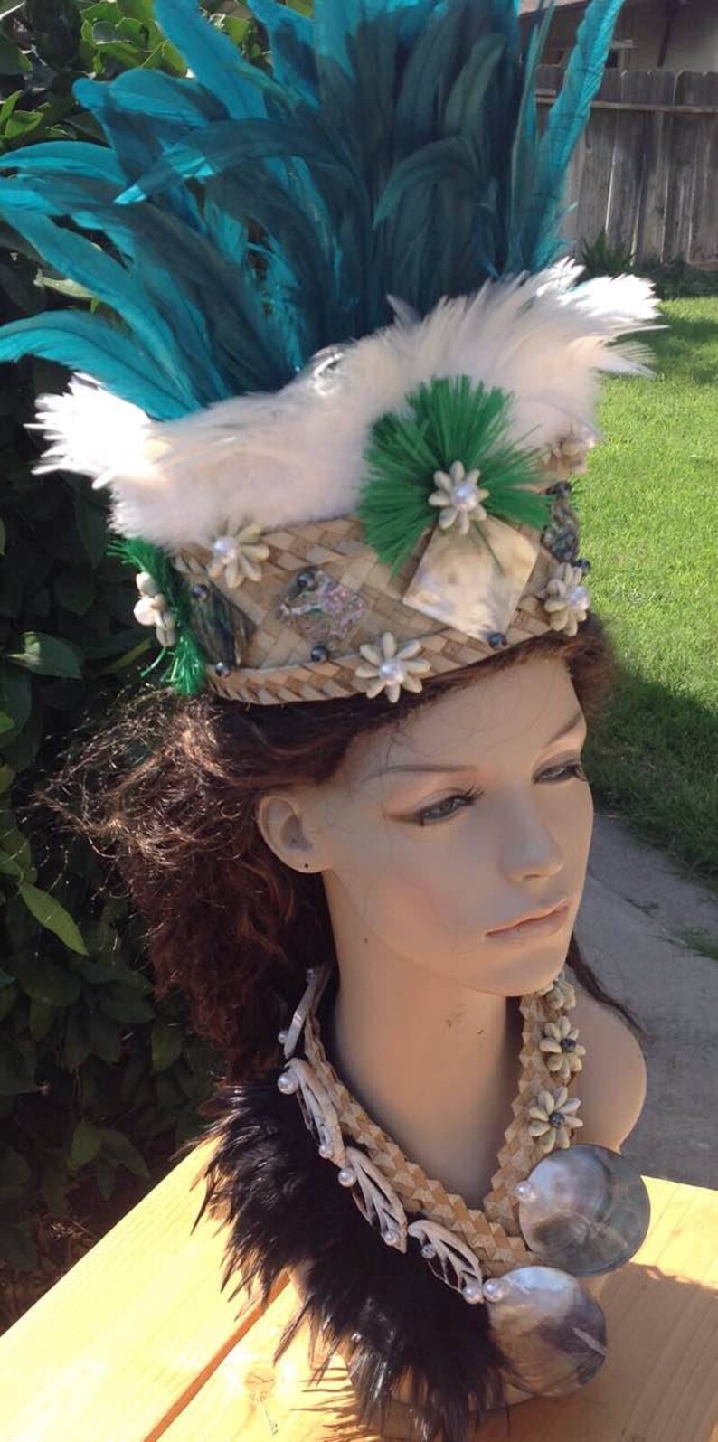 Cook Islands Rarotongan & Tahitian Costume Neck Piece. - Etsy