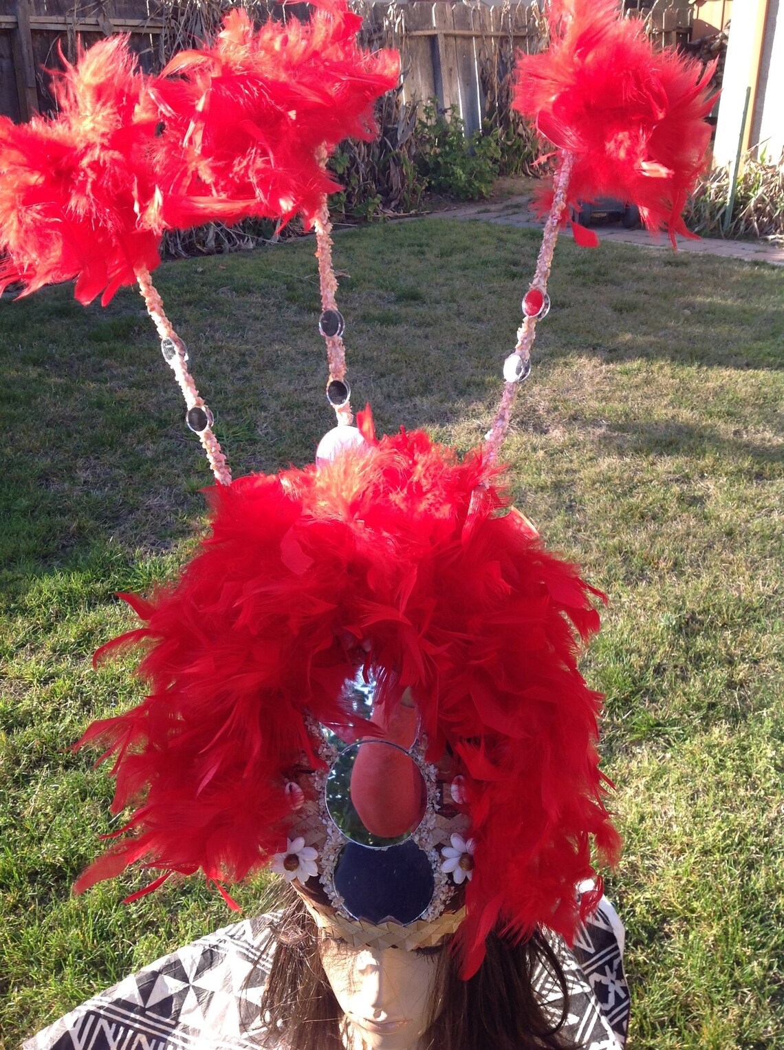 Samoan Princess Crown Kuiga or Pale Samoa. Tapa Cloth Kuiga | Etsy