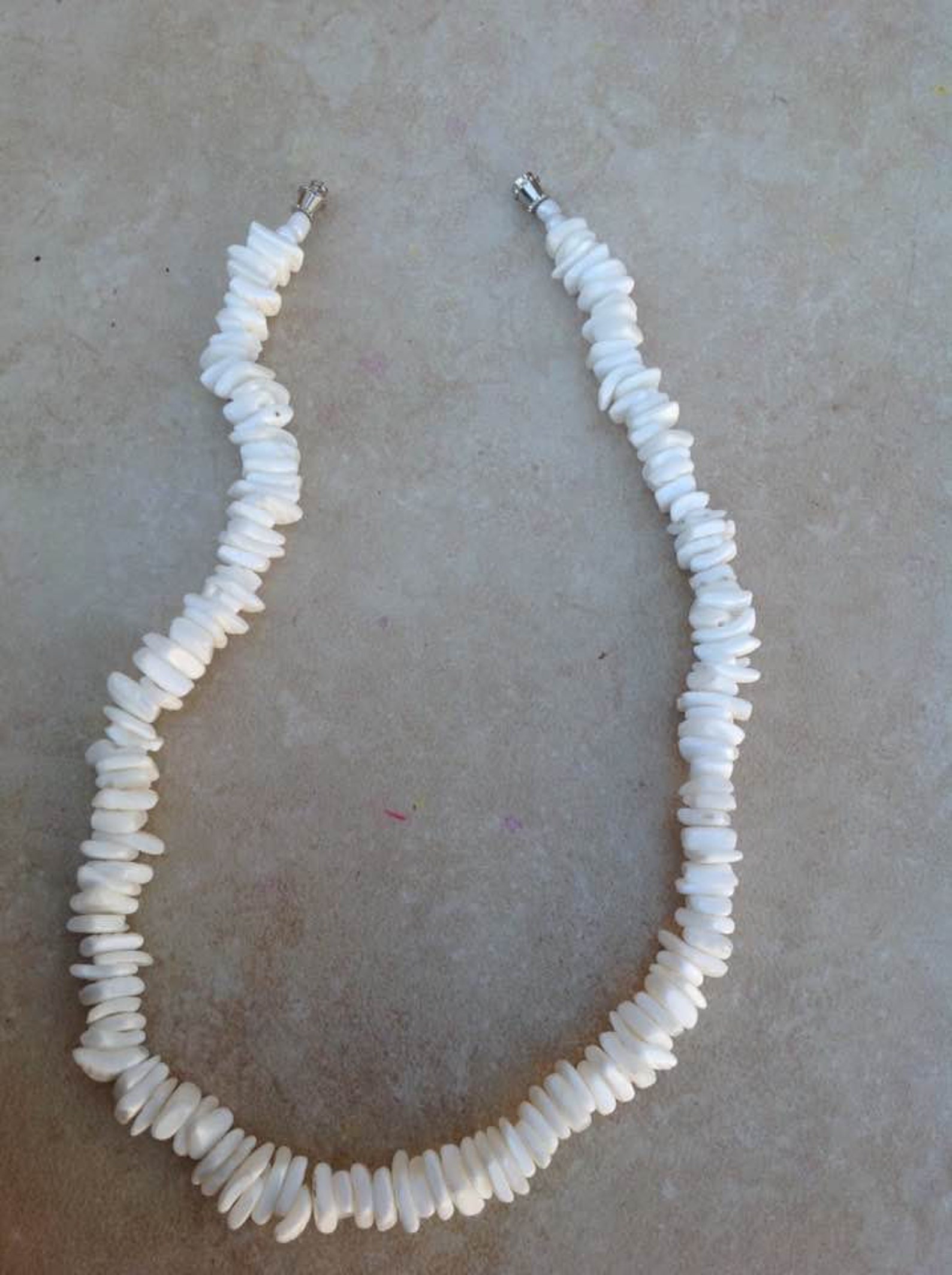 Natural White Sea Shells Pieces Necklace for Young Kids. Perfect ...