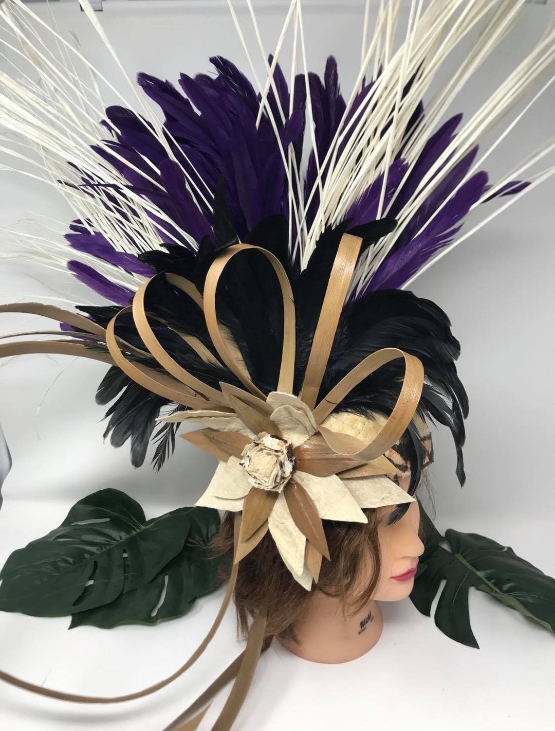 Cook Islands, Rarotongan & Tahitian Costume Headpiece. Perfect for All ...