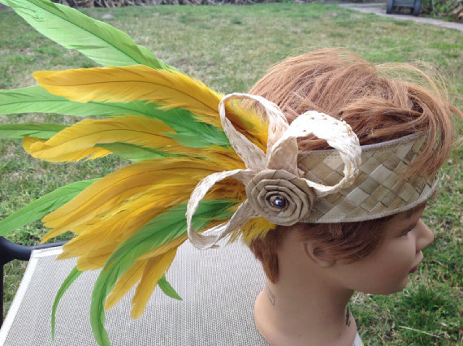 Simple and Affordable Tahitian and Cook Islands Costume Headpiece ...
