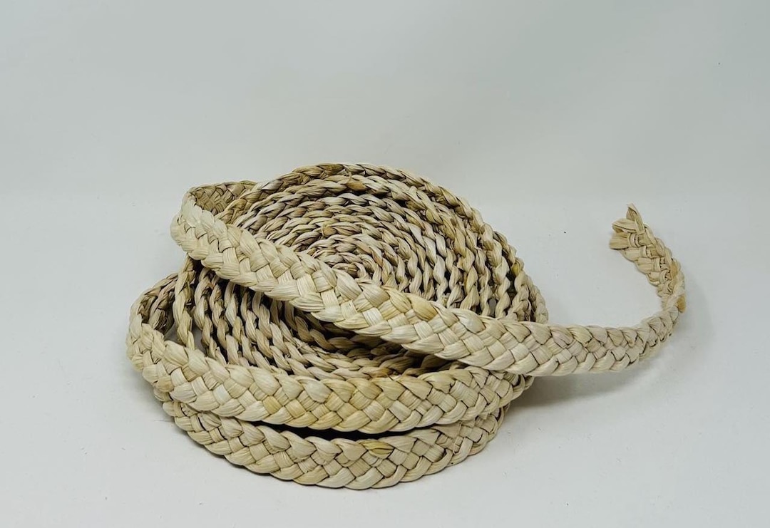 Natural Dried Braided Corn Husk. Thicker & Stronger Belting. Costuming ...