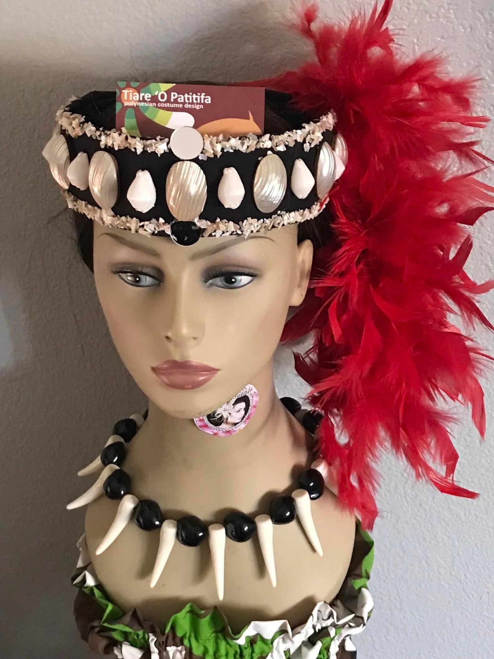 Samoan Pale Fuiono or Samoan Headpiece. Luau Party Wedding - Etsy Australia