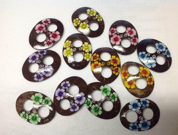 AUTHENTIC Coconut Shell Buckle. Sarong/pareu Pareo Tie. | Etsy