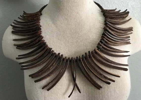 Handmade Authentic Coconut Shell Sticks & Coconut Beads - Etsy