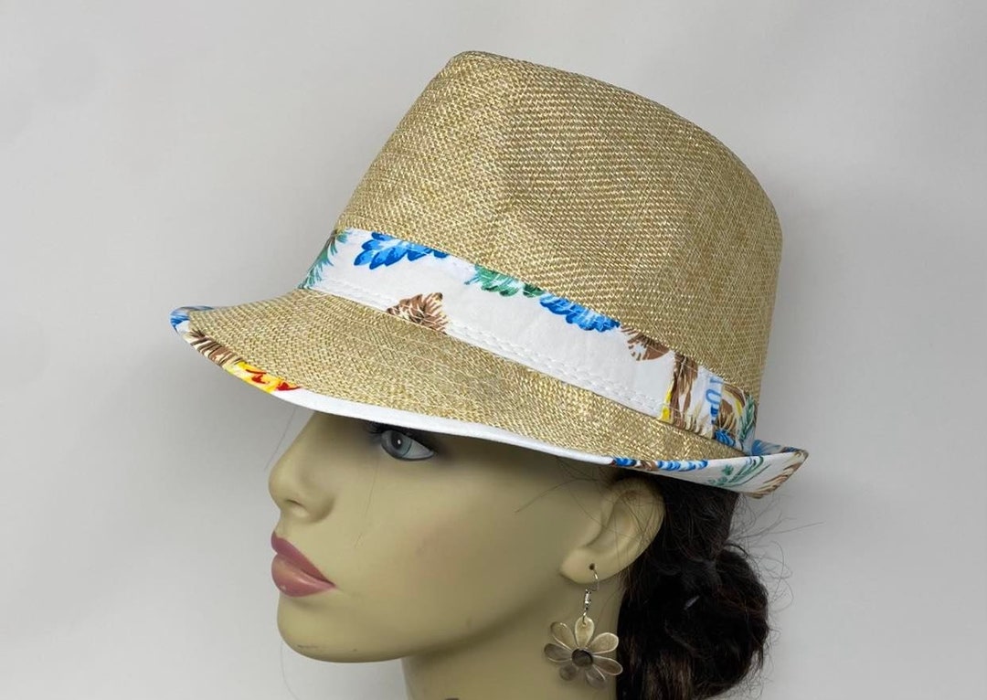 Hawaiian Style Fedora. Perfect Hat for Both Male & Female. This Fedora ...