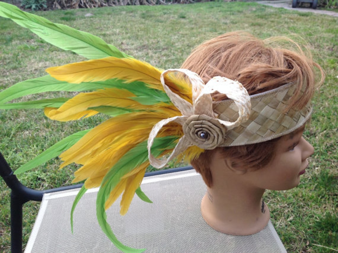 Simple and Affordable Tahitian and Cook Islands Costume Headpiece ...