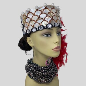 Samoan Princess Pale Fuiono or Samoan Headpiece. 3" Male & Female Pale ...