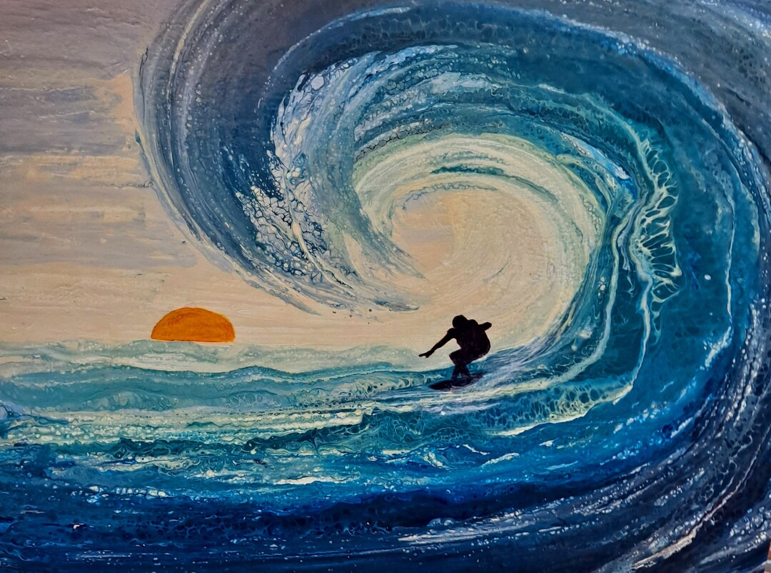 Instant Download of Ocean Surfer, High Resolution , Ready for Printing ...
