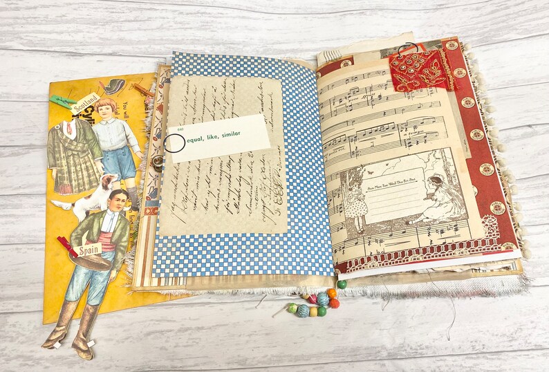 Cute Travel Themed Junk Journal - Etsy