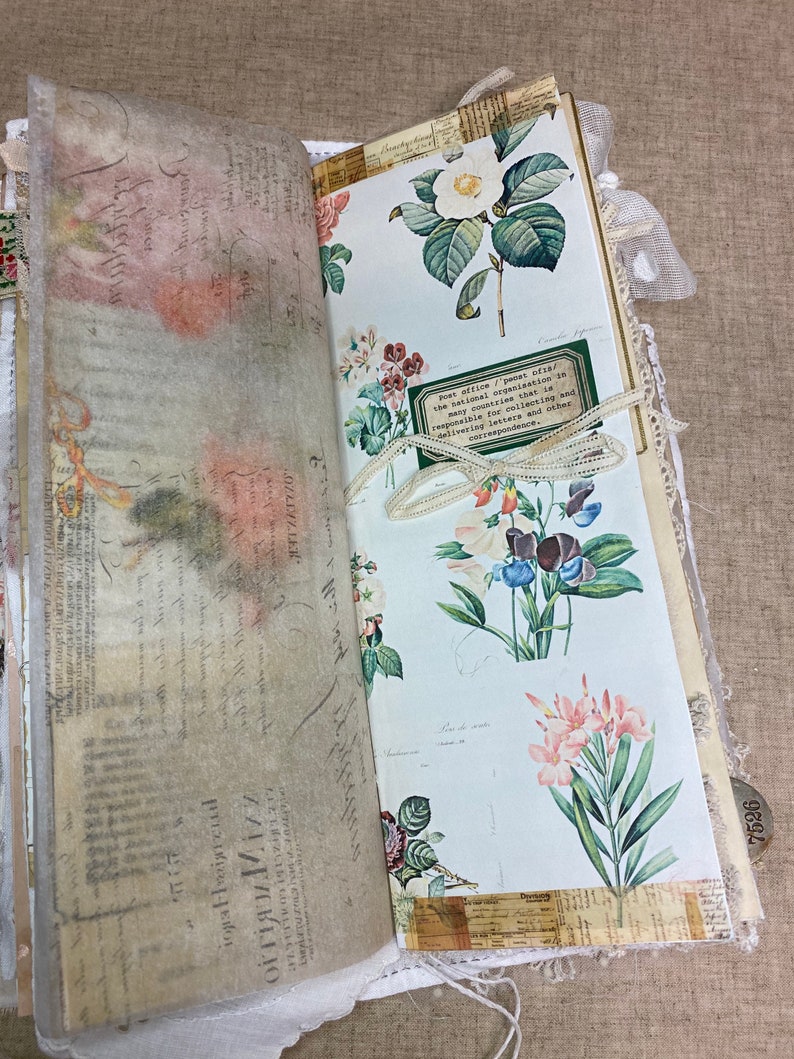 Tall Skinny Junk Journal - Etsy