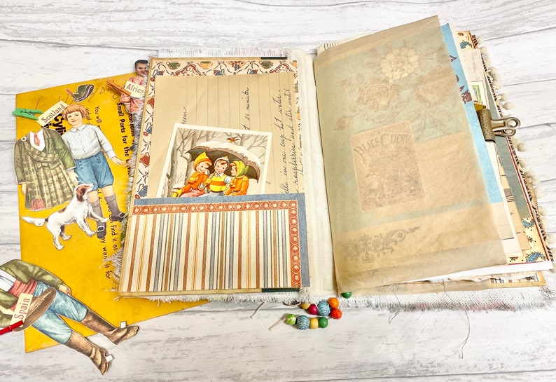 Cute Travel Themed Junk Journal - Etsy