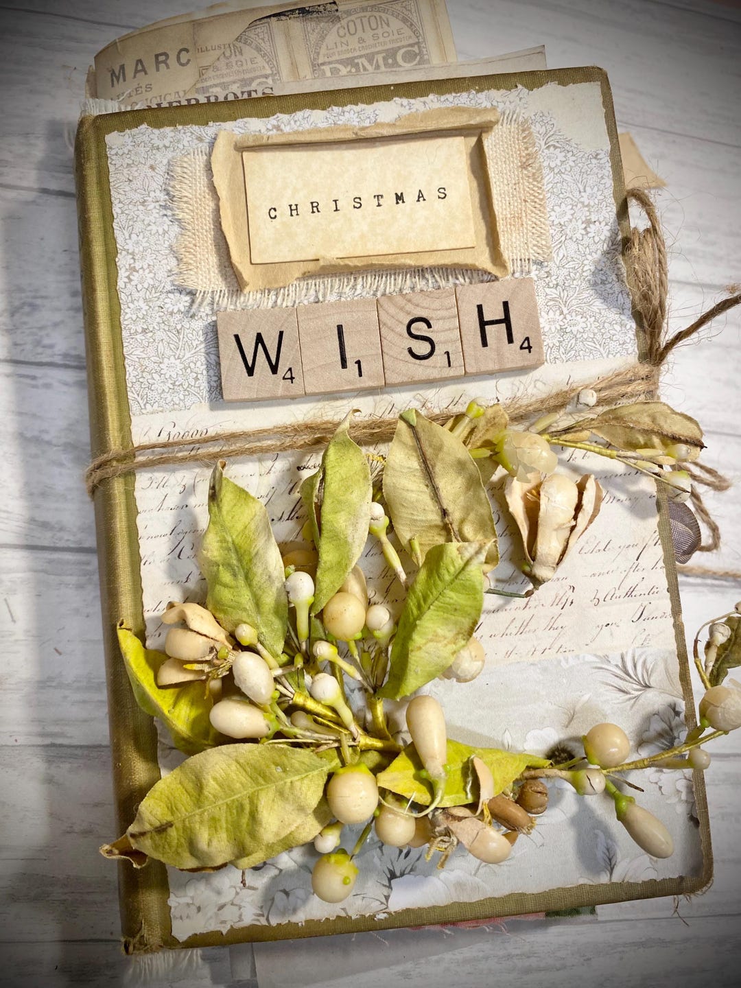 Christmas Wish Junk Journal - Etsy Canada