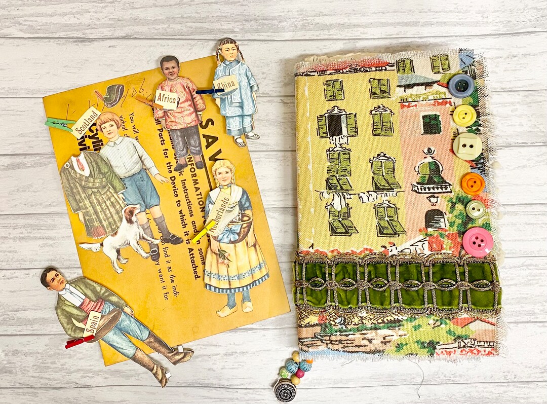 Cute Travel Themed Junk Journal - Etsy