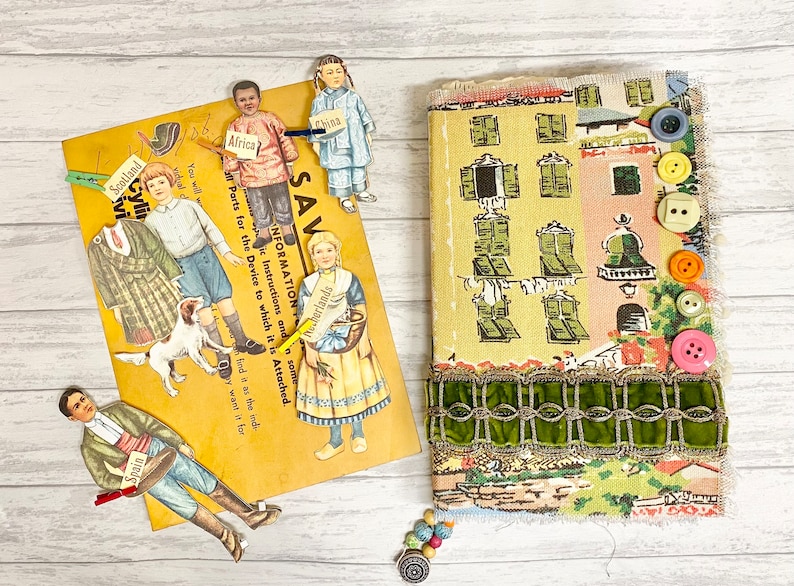 Cute Travel Themed Junk Journal - Etsy