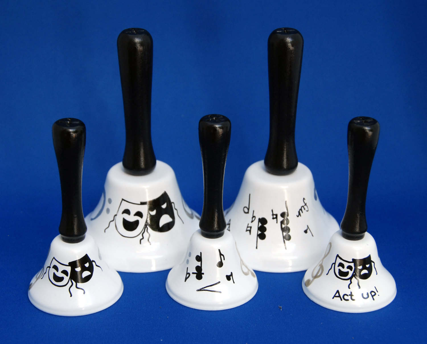 Teacher, Music, Drama or Music / Drama Bells for Work, Gift, Wedding ...