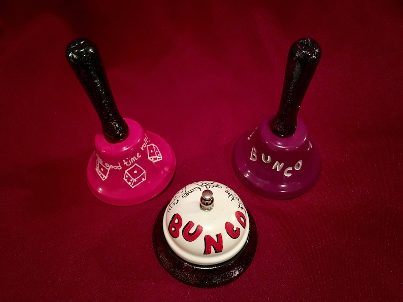 Game, Bunco, Bunko, Dice, Personalize, Cowbell, Service, Call , Hotel ...