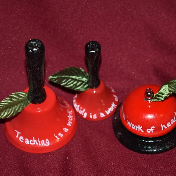 Teacher Bell - Etsy
