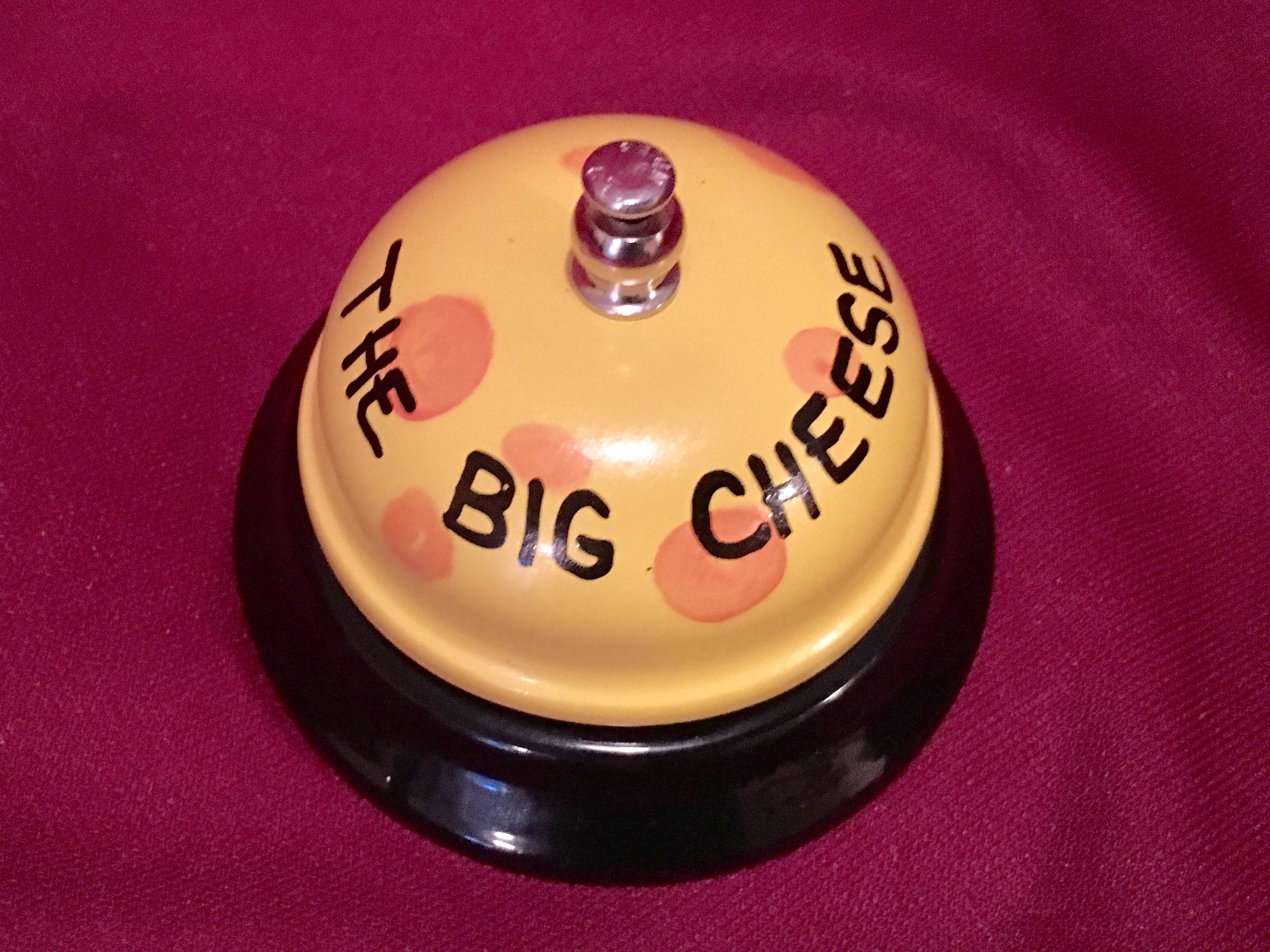 Boss Bell, Big Cheese, Service, Call , Hotel, or Desk Bell, Tea Bell ...