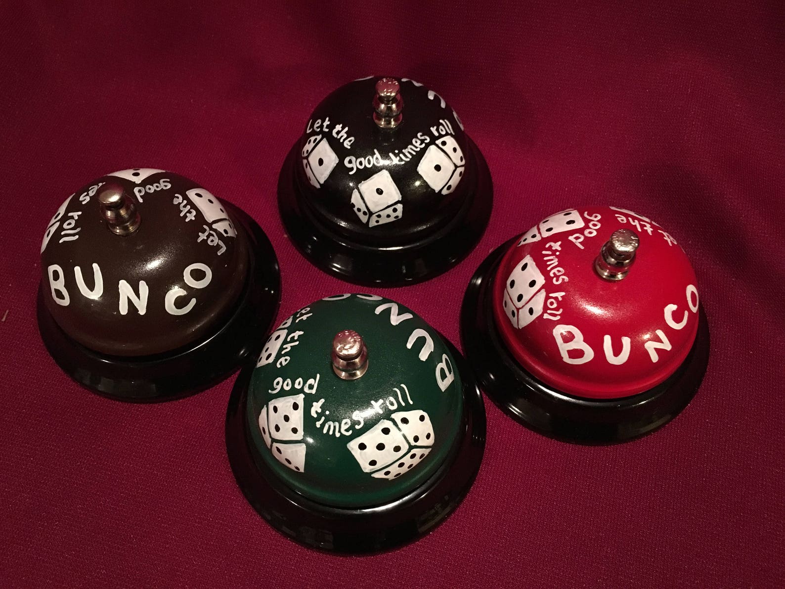 Game, Bunco, Bunko, Dice, Personalize, Cowbell, Service, Call , Hotel ...