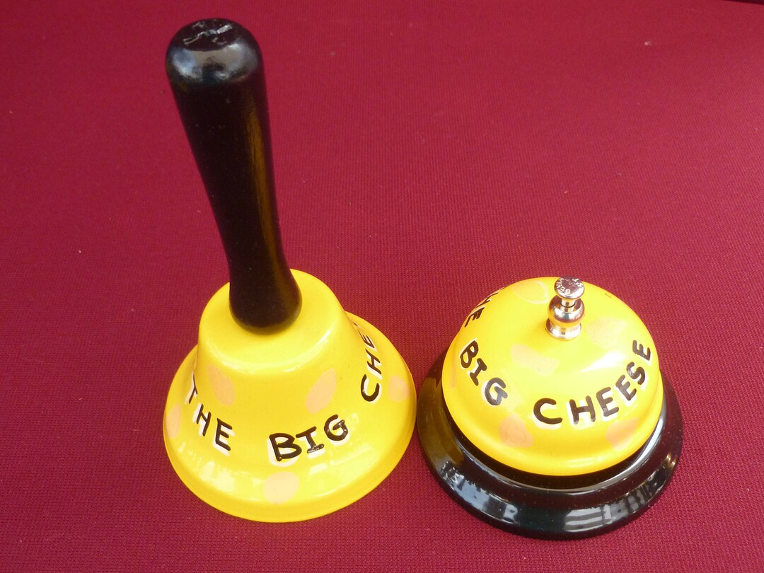 Boss Bell, Big Cheese, Service, Call , Hotel, or Desk Bell, Tea Bell ...