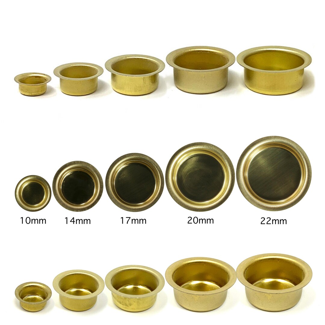 Candle Drip Cup - Brass Tone Metal Candle Replacement Part - Etsy