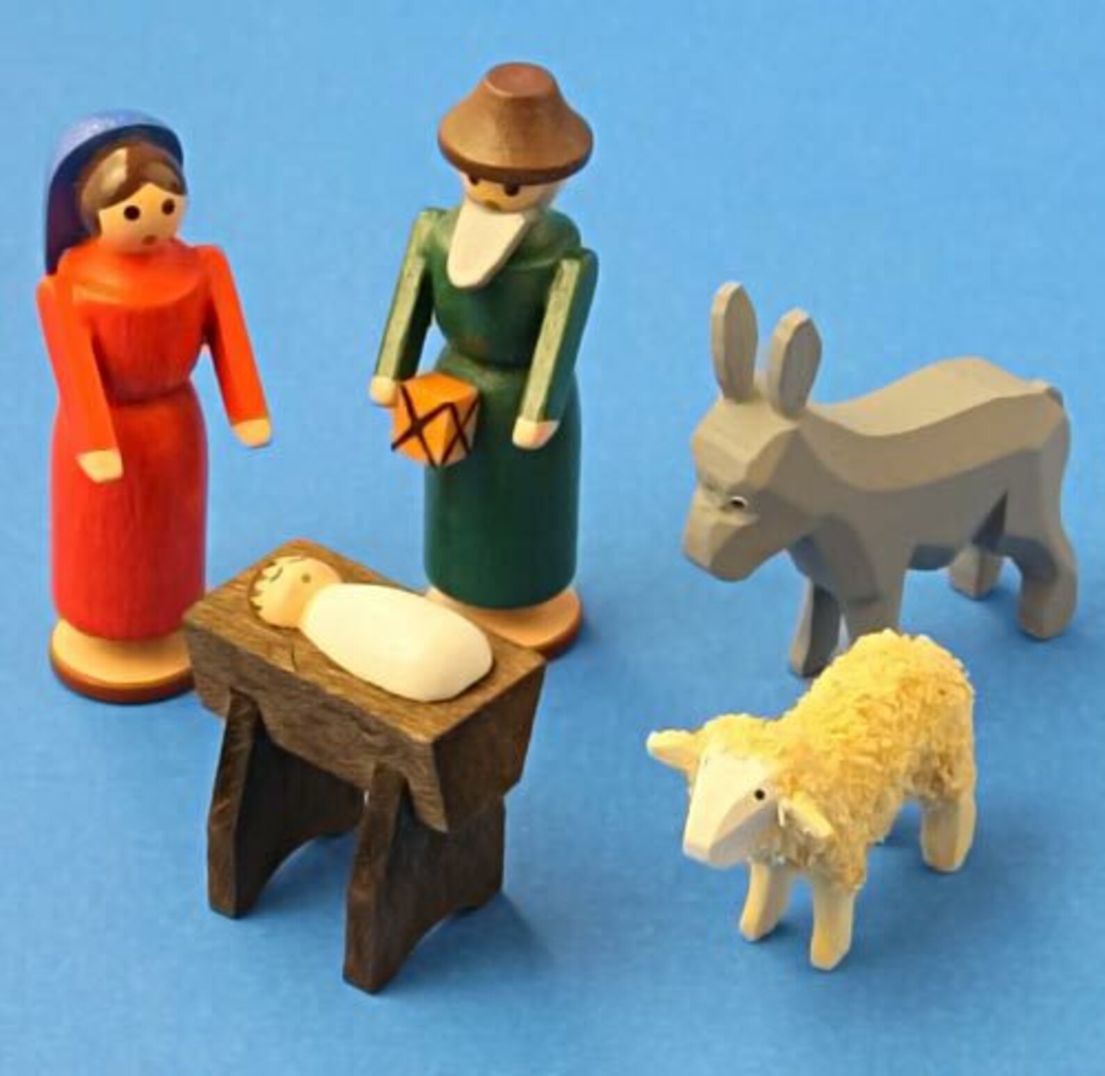 German Nativity Set Figurines - Etsy