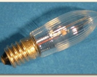 GE Crystal Clear Decorative LIGHT BULB 40w E26 Flame Shape F - Etsy