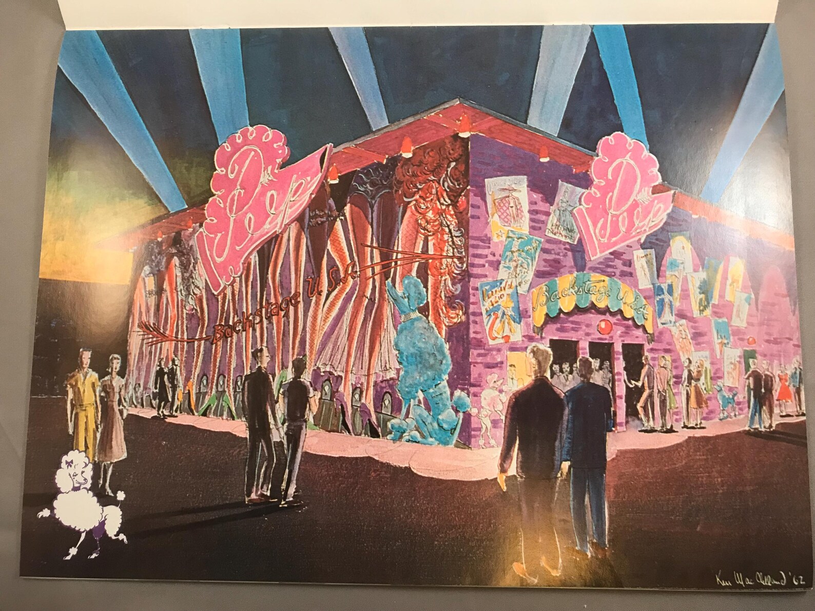 1962 Seattle World's Fair - Century 21 Exposition - Peep Backstage, USA ...