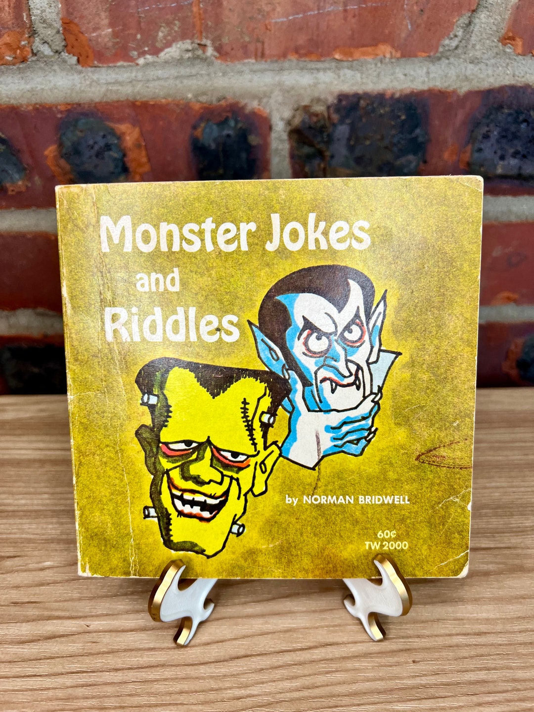 Vintage Monsters Joke Book - Etsy