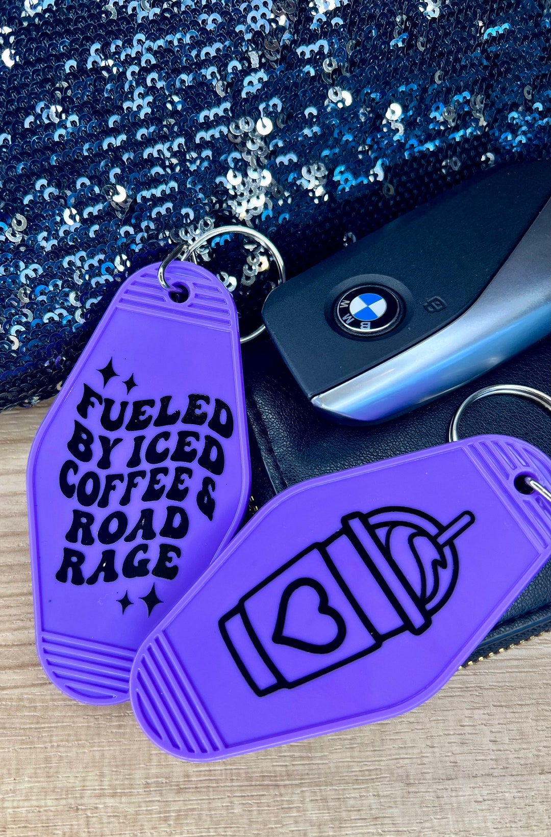 Road Rage Hotel Keychain - Etsy