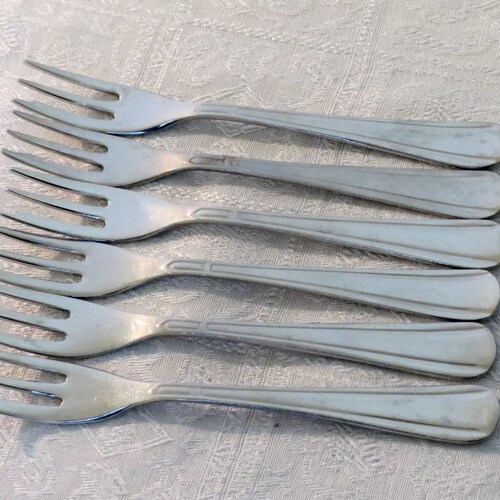 12 Vintage Sarabande Vintage Dutch Cake / Pastry Forks. Made - Etsy