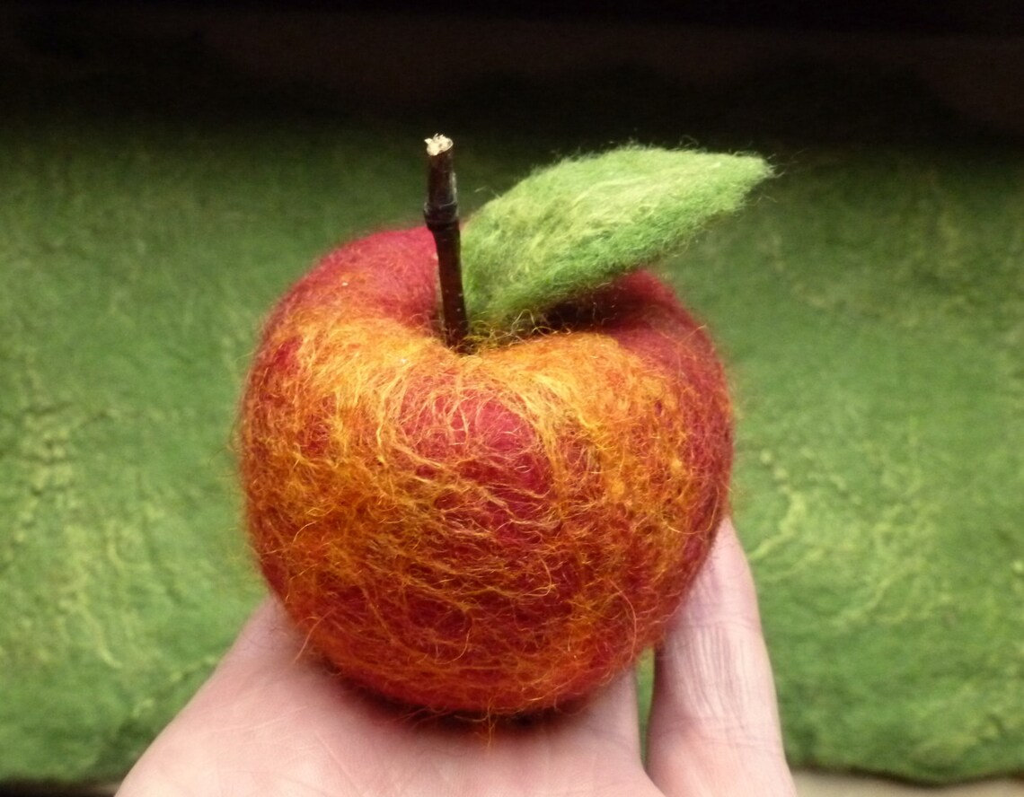 Felt Apple Apples - Etsy
