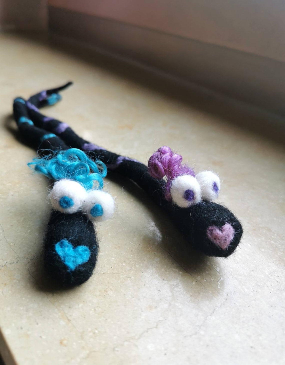 Bookmark Reading Worm - Etsy