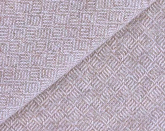 Wool Fabric Medium Ocean Blue Plaid - IMPORTANT - See Chart "cut Size ...