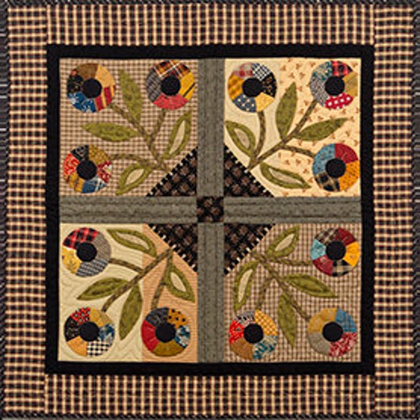 Primitive Quilt - Etsy