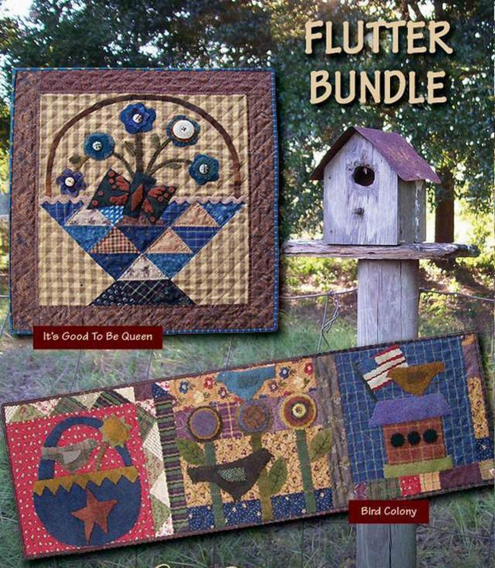 Flutter Bundle Applique Quilt PDF Downloadable Pattern - Etsy
