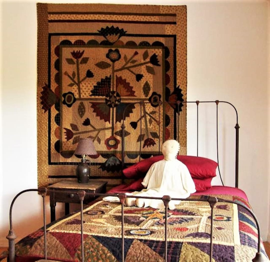 Me and My Shadow Applique Quilt PDF Downloadable Pattern - Etsy