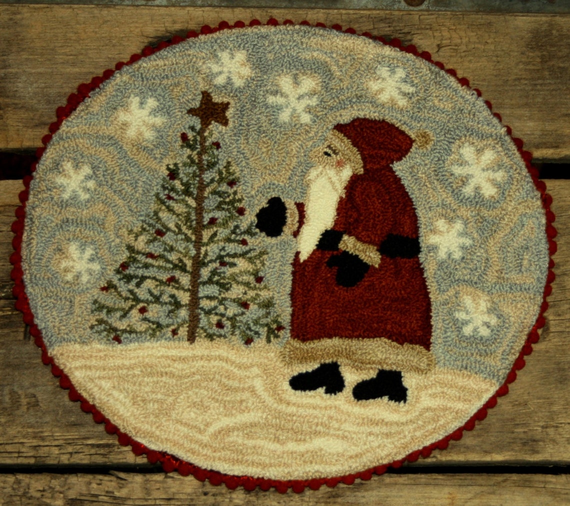 PDF Downloadable Punch Needle Pattern the Perfect Tree by - Etsy