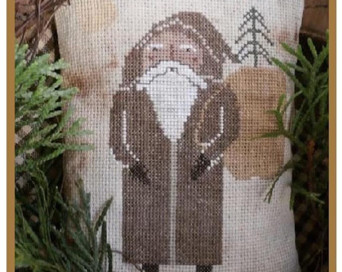 Primitive Cross Stitch Pattern Wynter Peasant by Robin Leuschen - Etsy