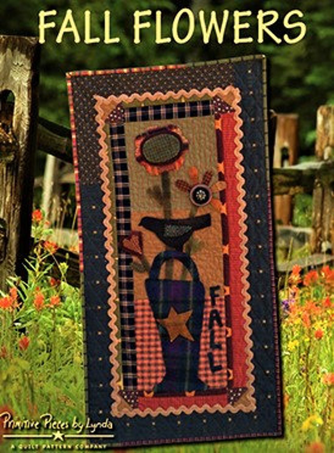 Fall Flowers Applique Quilt PDF Downloadable Pattern - Etsy