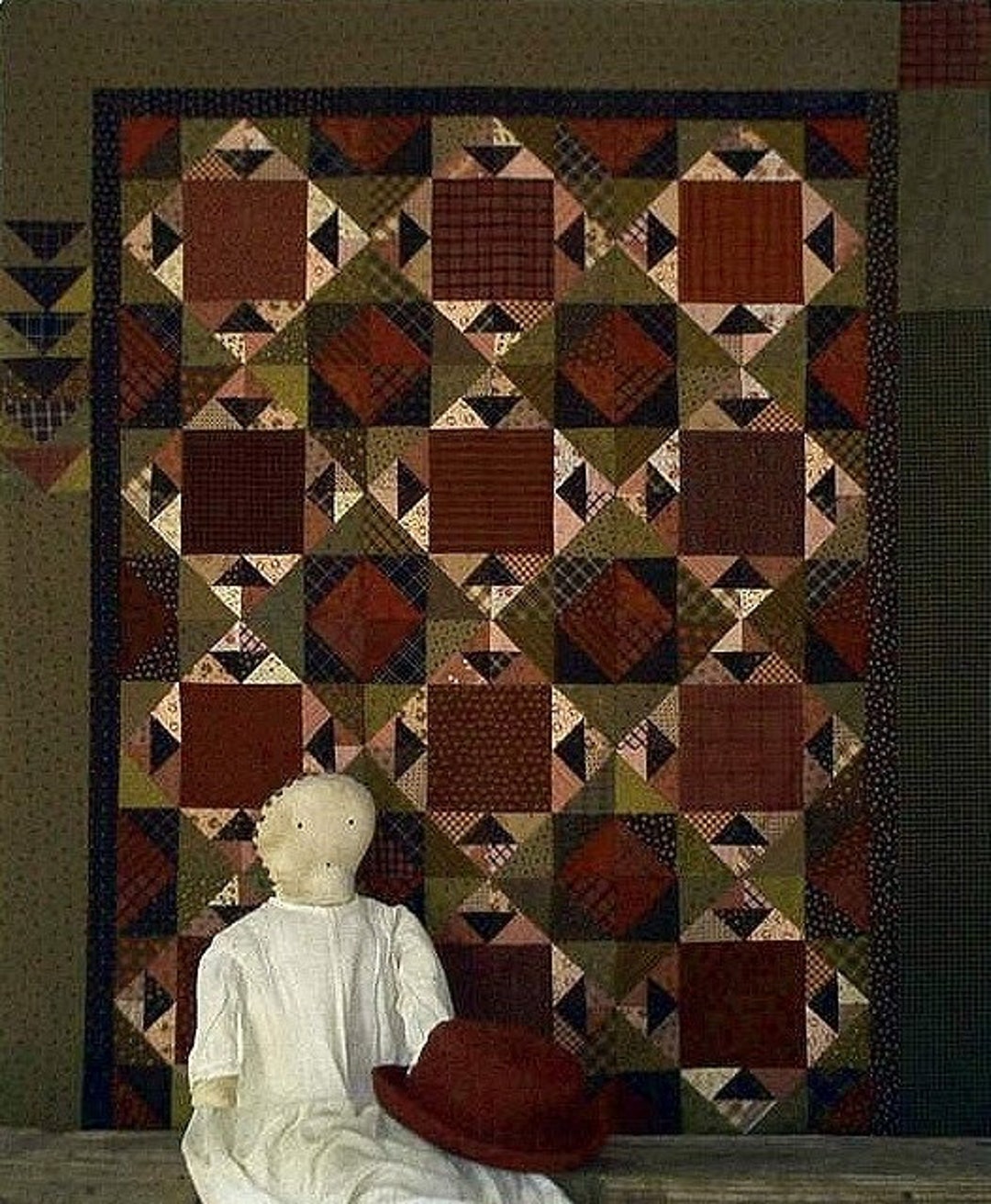 The Hat Ladies Quilt PDF Downloadable Pattern - Etsy