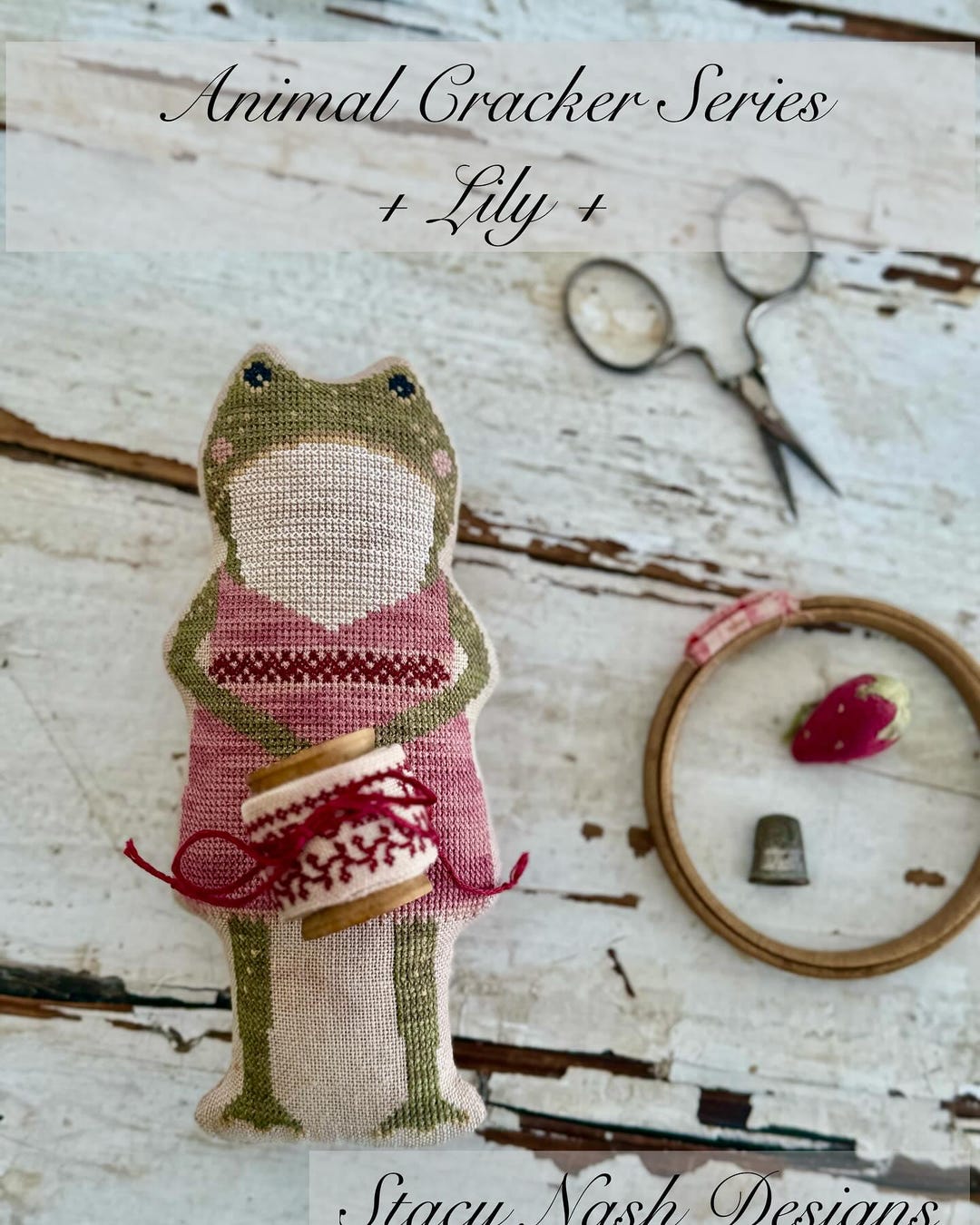 Cross Stitch Pattern Animal Crackers Lily by Stacy Nash - Etsy