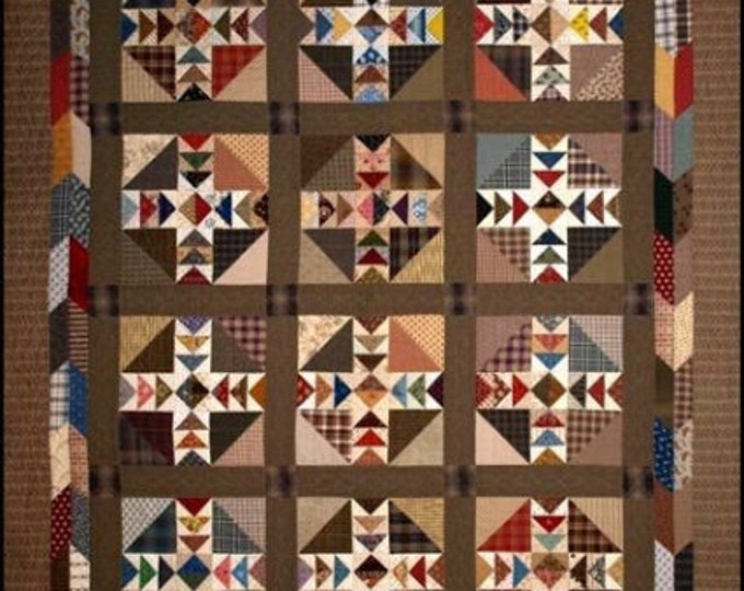 Primitive Quilt Pattern Gathered in Time by Norma Whaley - Etsy