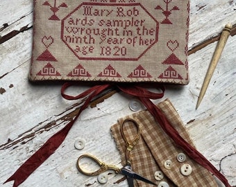 Cross Stitch Pattern Butternut House by Stacy Nash - Etsy